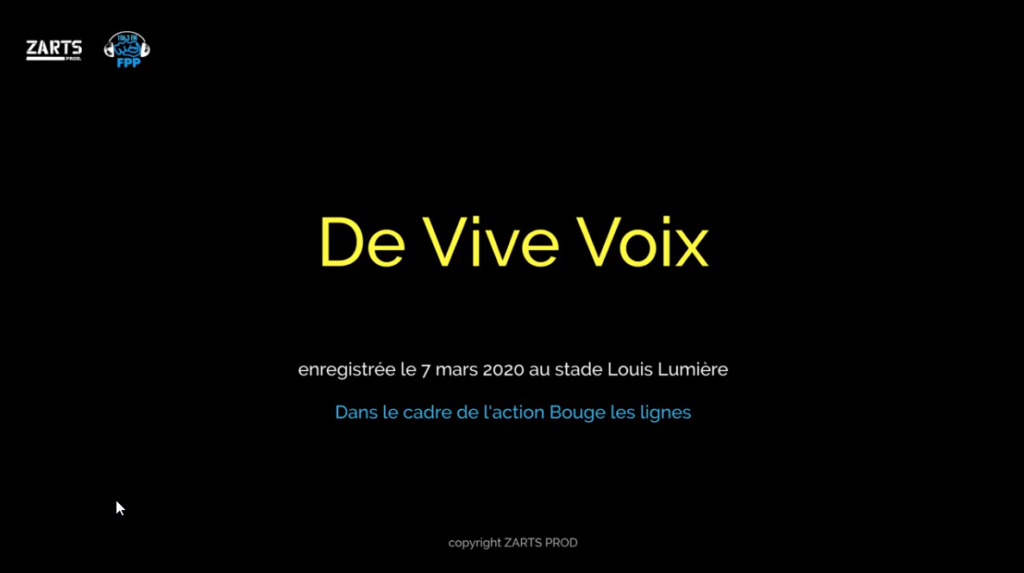 De vive voix – Bouge les lignes – Les dégommeuses
